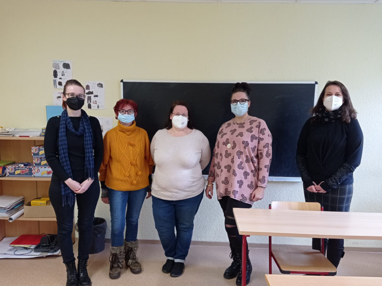Nicole Anger (MdL) zu Besuch – Sekundarschule LebenLernen Schönebeck